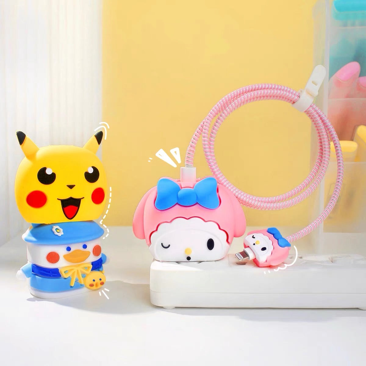 Cute Anime Charger Protector Set PN6875 – Pennycrafts