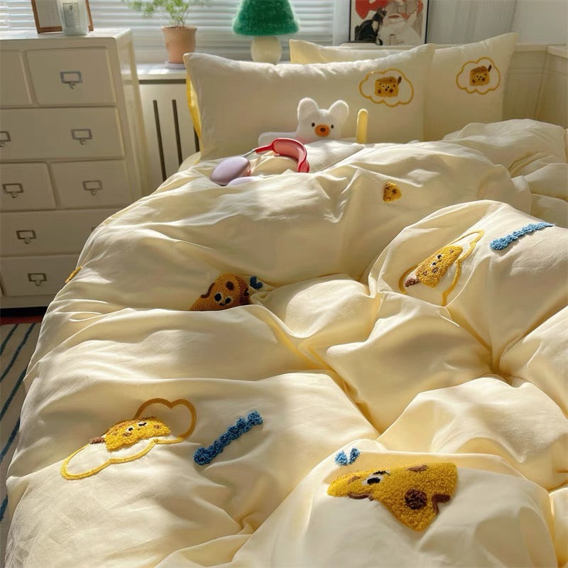 Cute Cheese Bedding Set PN6883 – Pennycrafts