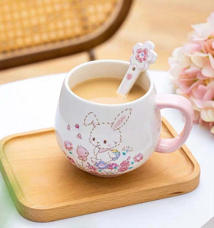 Pretty Rabbit Ceramic Mug PN6514 – Pennycrafts