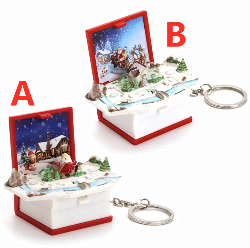 Kawaii 3D Christmas Key Chain PN5924 – Pennycrafts