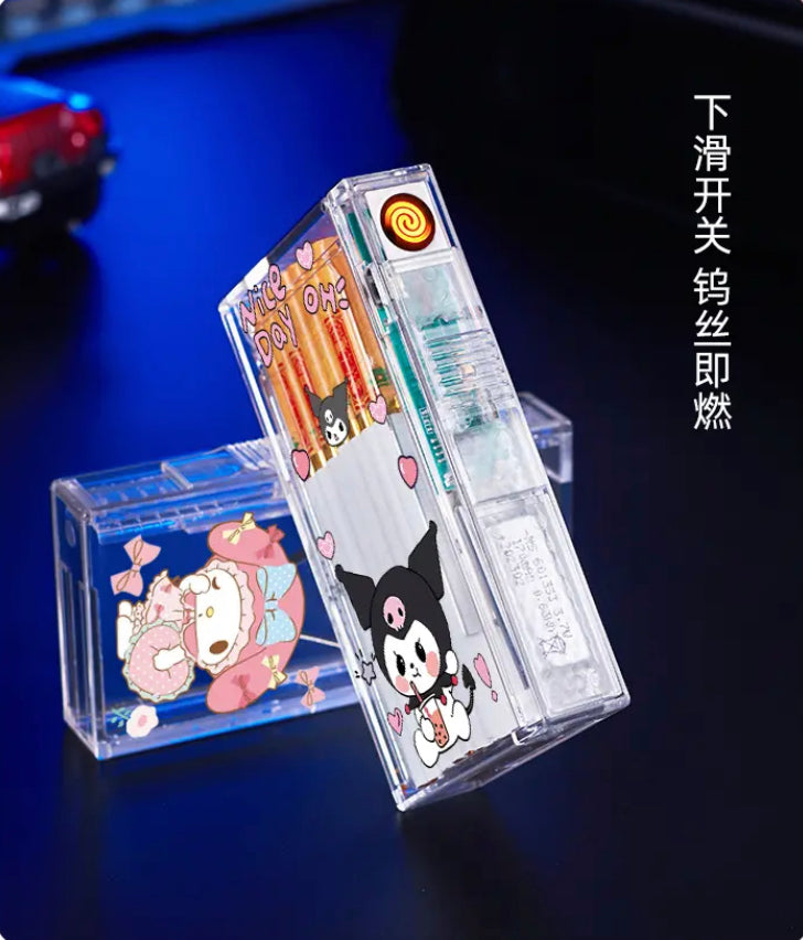 Cute Lighter and Cigarette Case Pn5974 – Pennycrafts