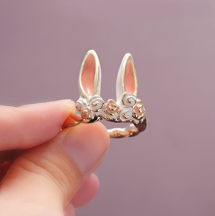 Cute Rabbit Ear Ring PN5090 – Pennycrafts