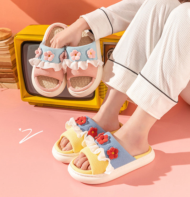 Pretty Flowers Slippers PN4988 – Pennycrafts