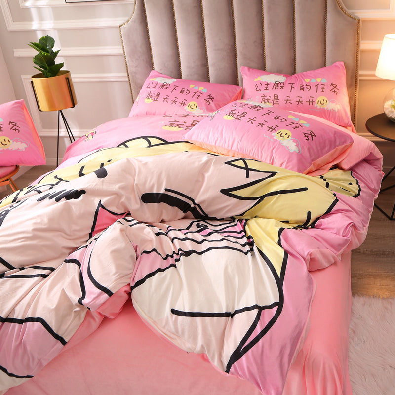 Happy Usagi Bedding Set PN2213 – Pennycrafts