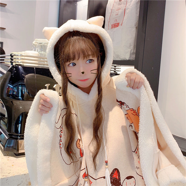 Lovely Cats Shawl Cloak PN2430 – Pennycrafts