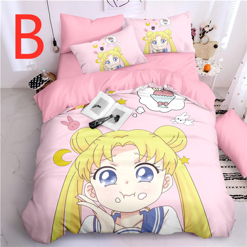 Cute Usagi and Luna Bedding Set PN1921 – Pennycrafts