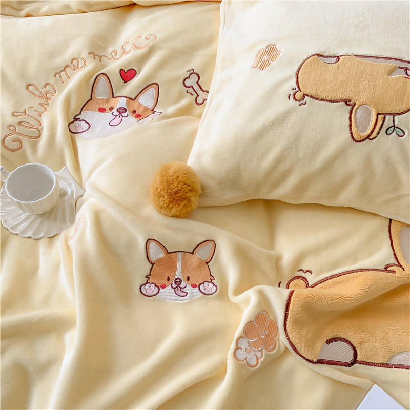 Lovely Corgi Bedding Set PN4407 – Pennycrafts