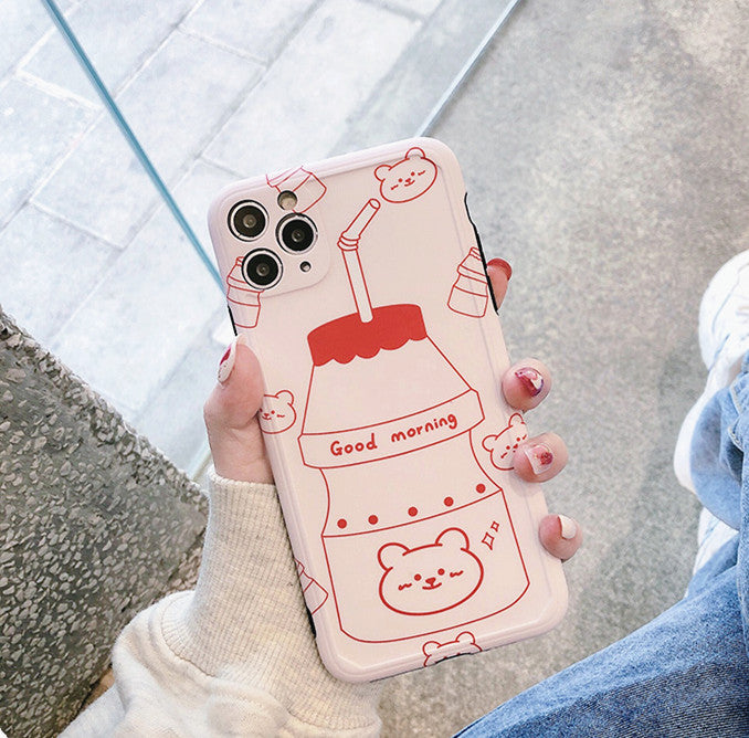 Sweet Milk Phone Case for iphone 7/7plus/8/8P/X/XS/XR/XS Max/11/11pro ...