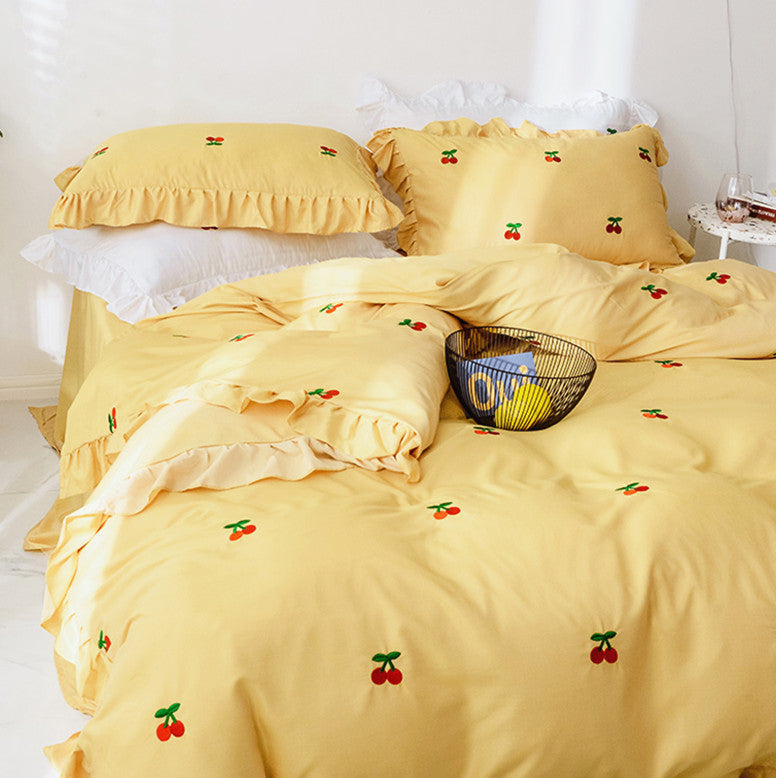 Fashion Cherry Bedding Set PN1622 – Pennycrafts
