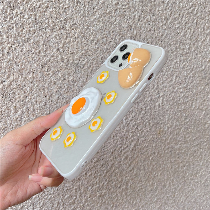 Cute Egg Phone Case for iphone 7/7plus/8/8P/X/XS/XR/XS Max/11/11pro/11 ...
