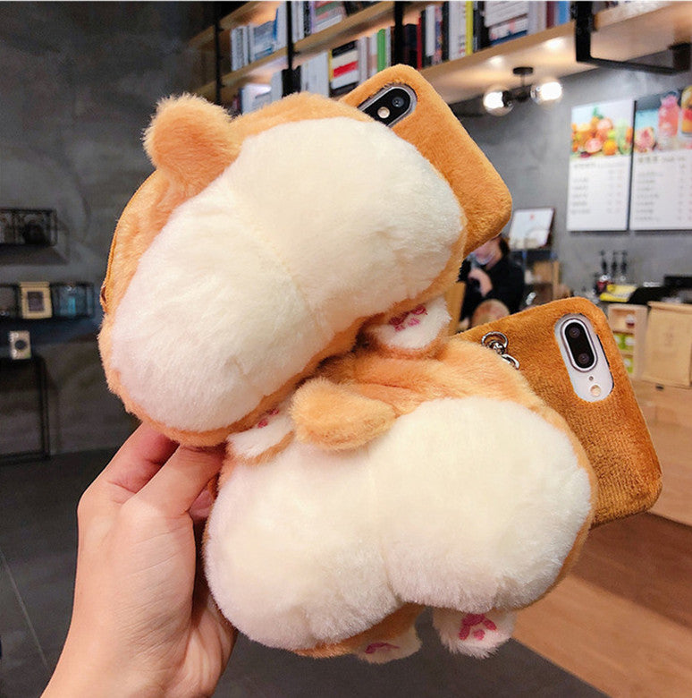 Cute Corgi Phone Case for iPhone 7/7plus/8/8P/X/XS/XR/XS Max/11/11pro ...