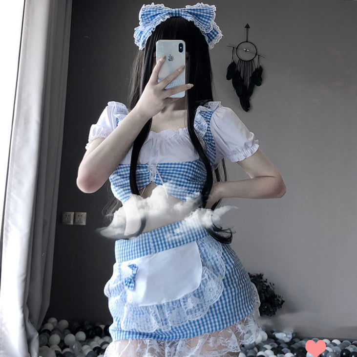 Fashion Blue Cosplay Dress Set PN3954 – Pennycrafts