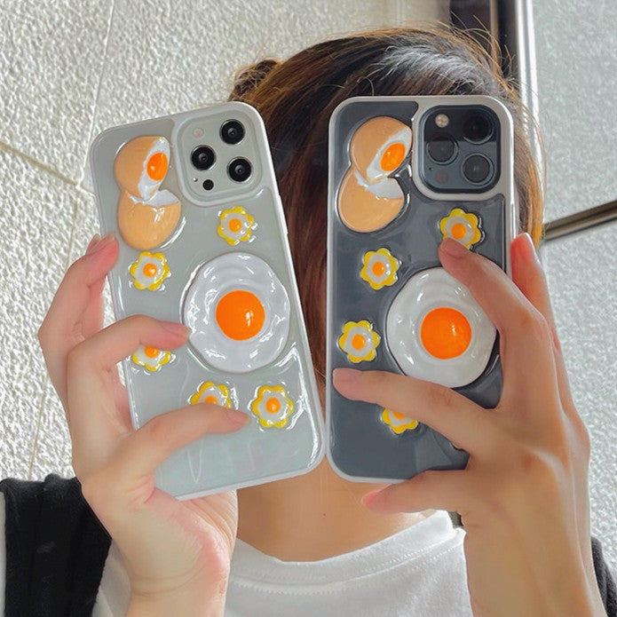 Cute Egg Phone Case for iphone 7/7plus/8/8P/X/XS/XR/XS Max/11/11pro/11 ...