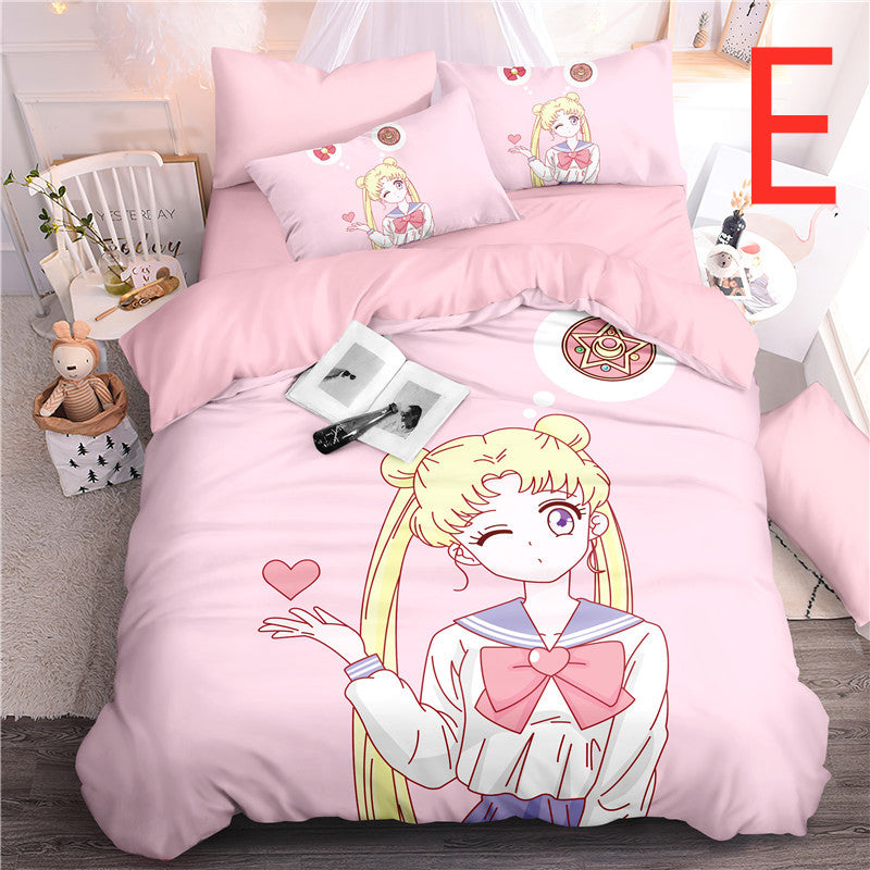 Cute Usagi and Luna Bedding Set PN1921 – Pennycrafts
