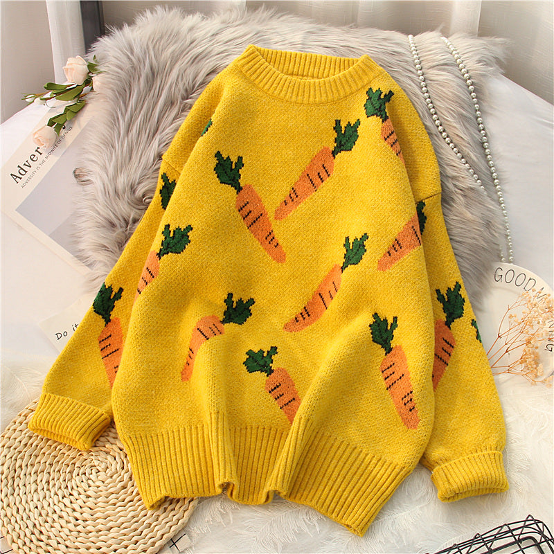 Cute Carrot Sweater PN2783 – Pennycrafts