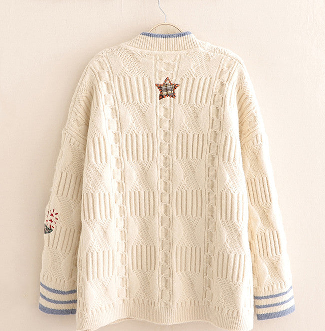 Fashion Star and Moon Sweater Coat PN4980 – Pennycrafts